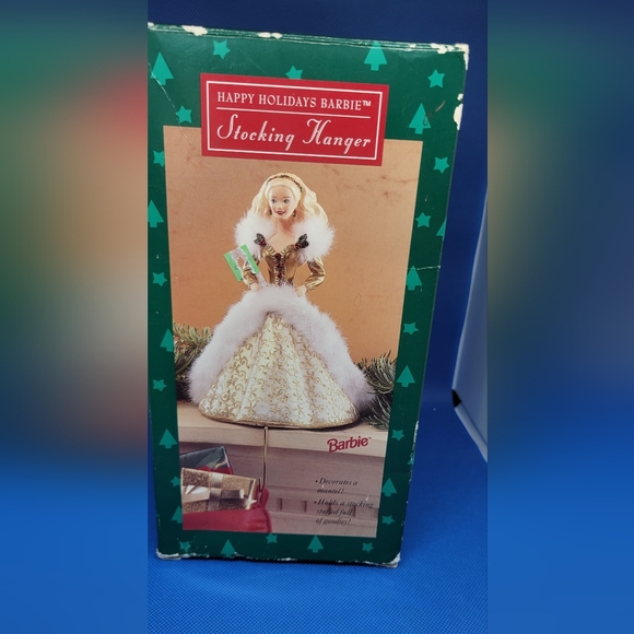 Hallmark | Holiday | Collector Hallmark Barbie Stocking Holder Hanger ...